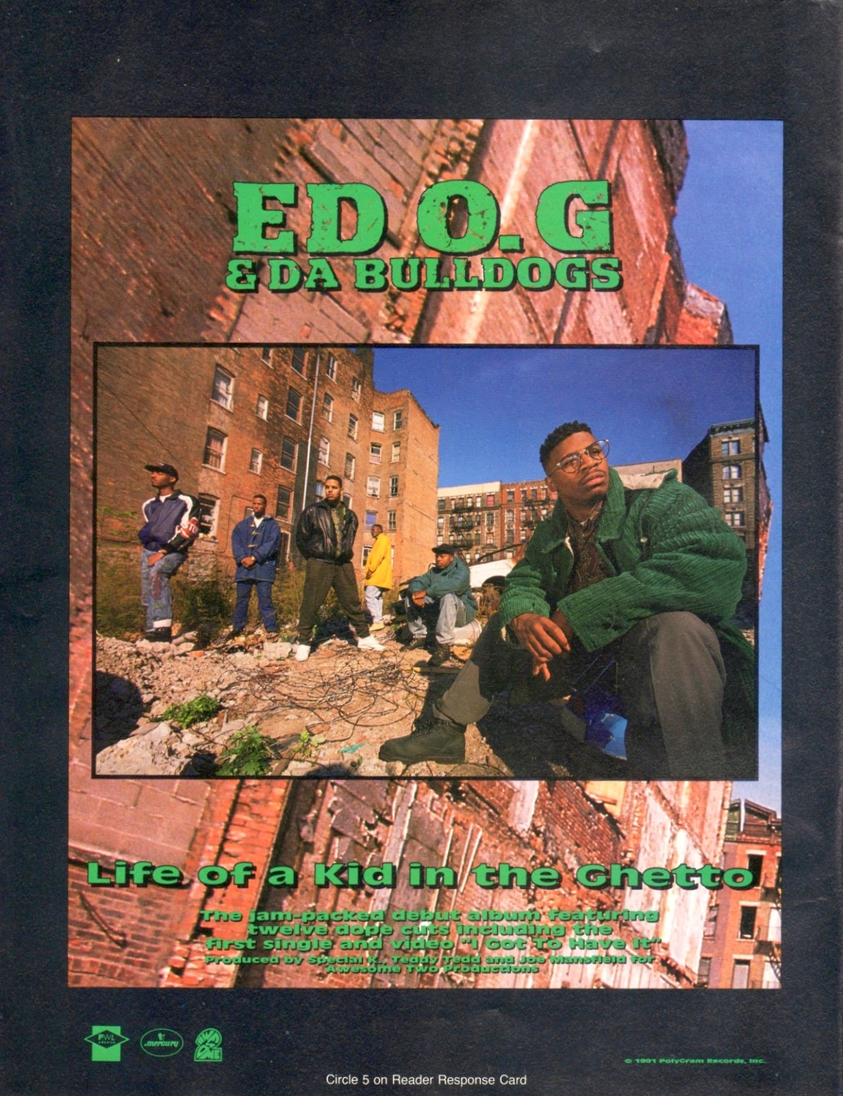HipHop-TheGoldenEra: Album Review : Ed O.G & Da Bulldogs - Life of a ...