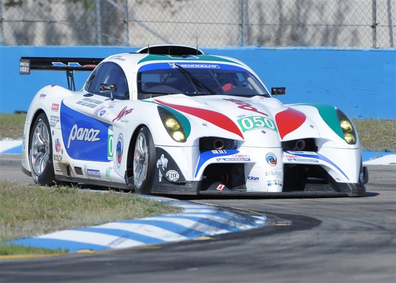 Racing with Professionals/MRS GT Racing: Encouraging Panoz Abruzzi race ...