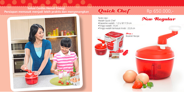 Quick Chef | Jual Beli Tupperware | Tupperware Murah | Promo Terbaru ...