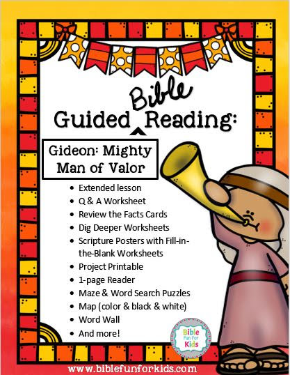 Bible Fun For Kids: Gideon Guided Bible Reading