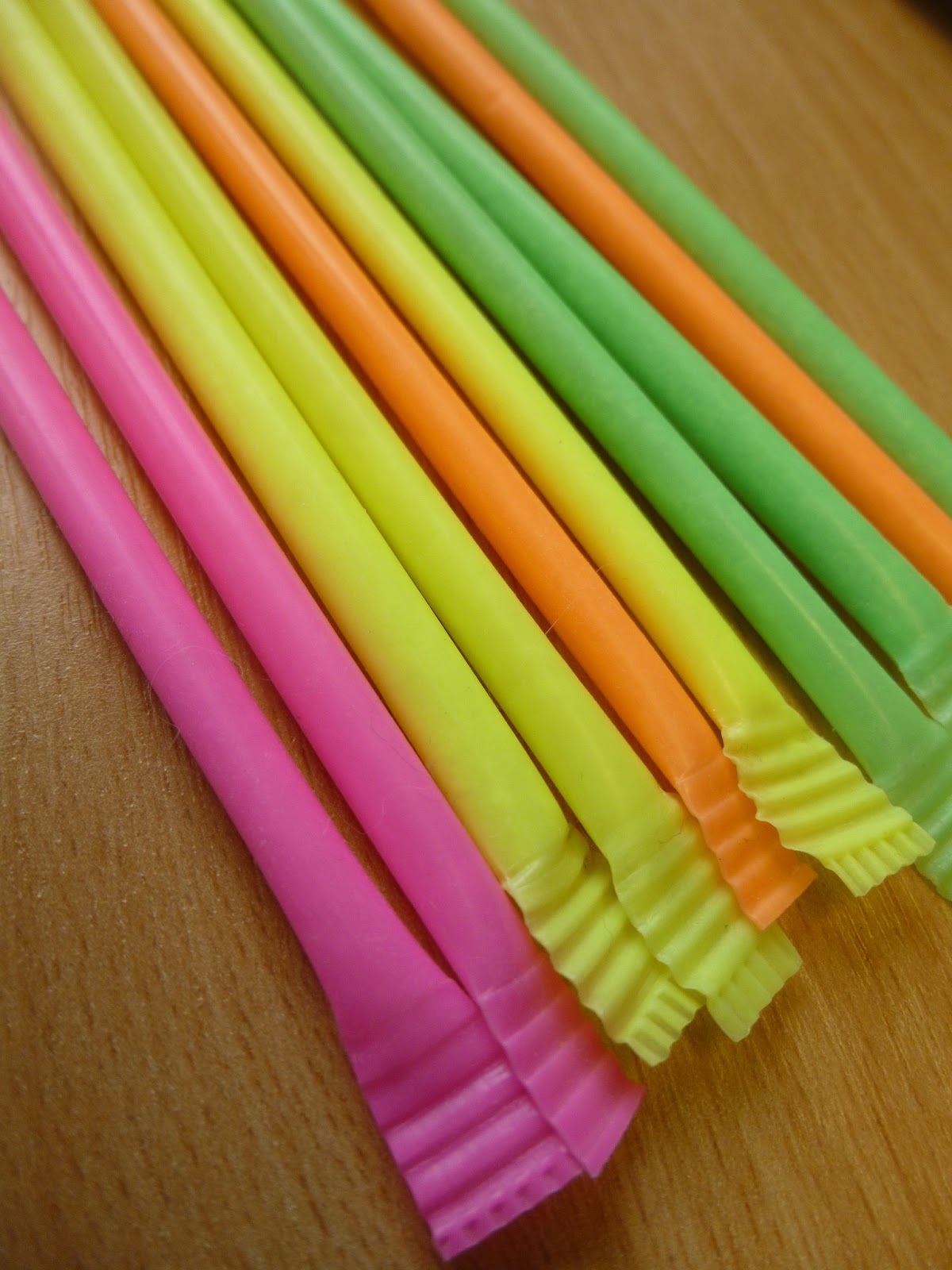 still hungry for home: Sherbet straws