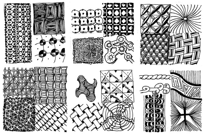 Pete Jones : My zentangle book "All the Zentangle Patterns in the World ...