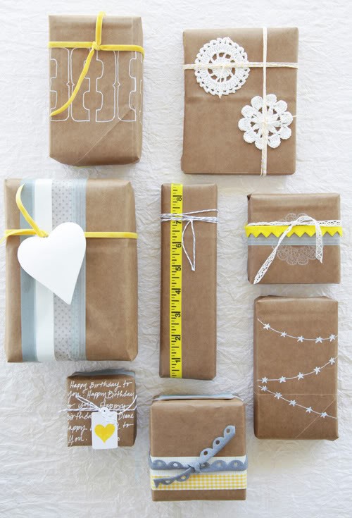 Blaise Adkison Interior Design: Creative DIY Wrapping Paper & Homemade ...