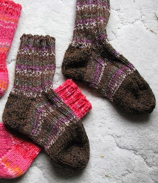 Daily Knitting Patterns: Quick Knit Socks - Free Pattern