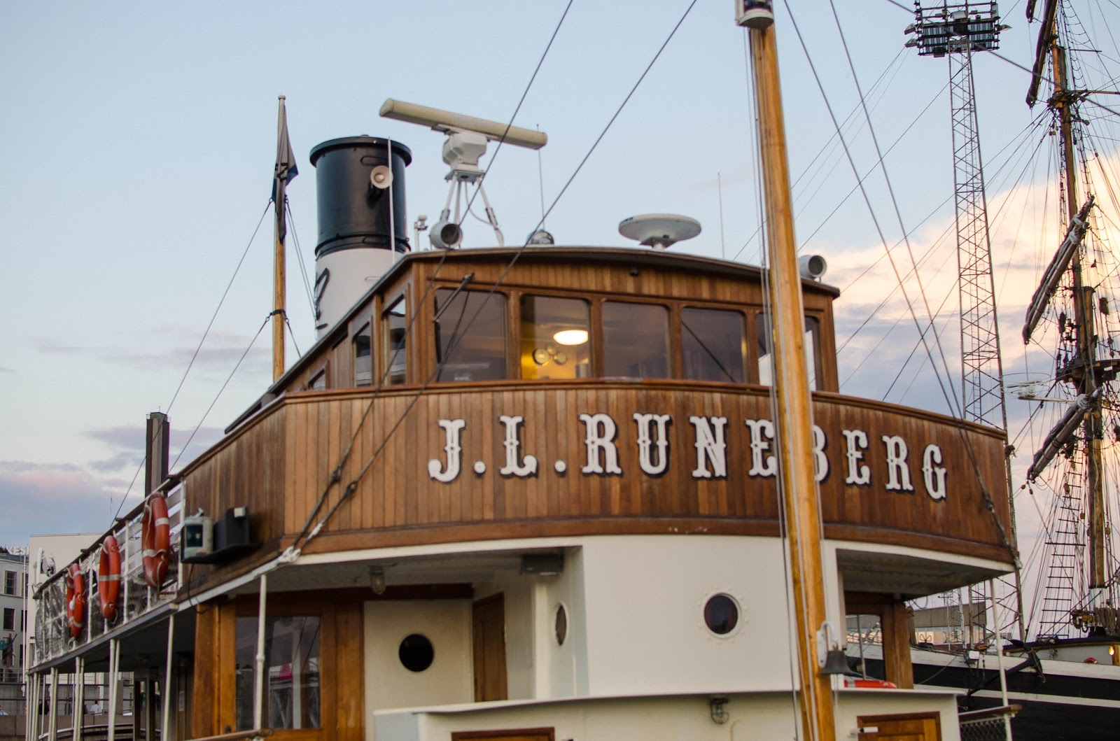 The Things I Enjoy: M/S J.L. Runeberg - An "old friend" in Helsinki