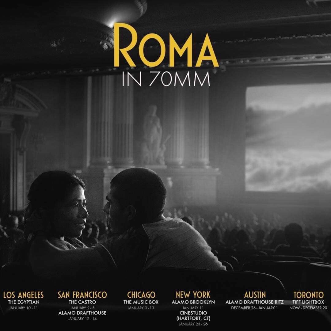 Destination Film: Roma in 70mm