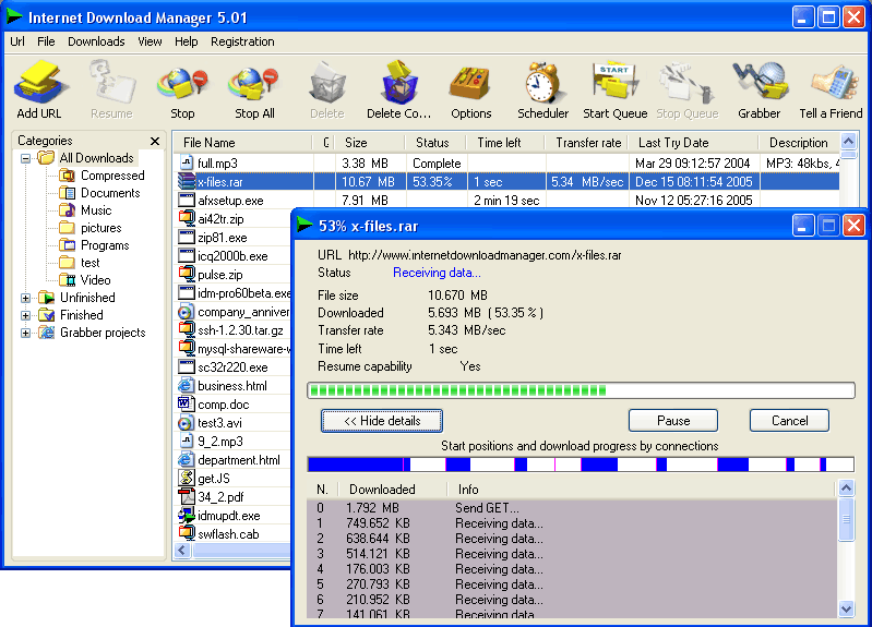 los mejores programas: Internet Download Manager Gestor de descargas ...