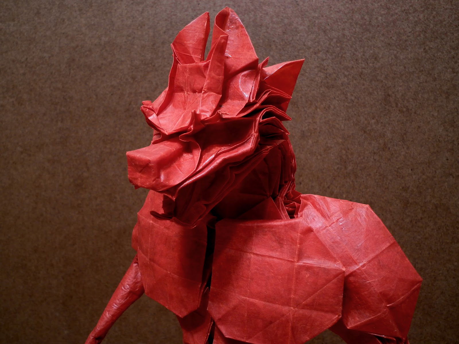 Mariano-Mi mundo el Origami: Werewolf (Loup Garou)