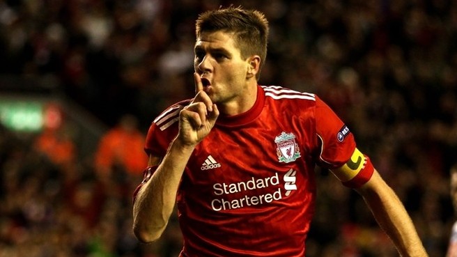 All Football Stars: Steven Gerrard Best Football Player