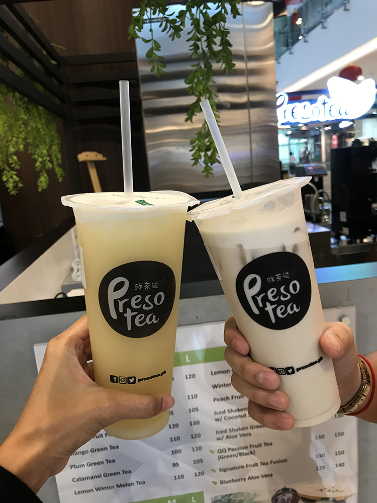 Taiwan's PRESOTEA: Now Serving Brew-To-Order Tea in Robinsons Magnolia ...