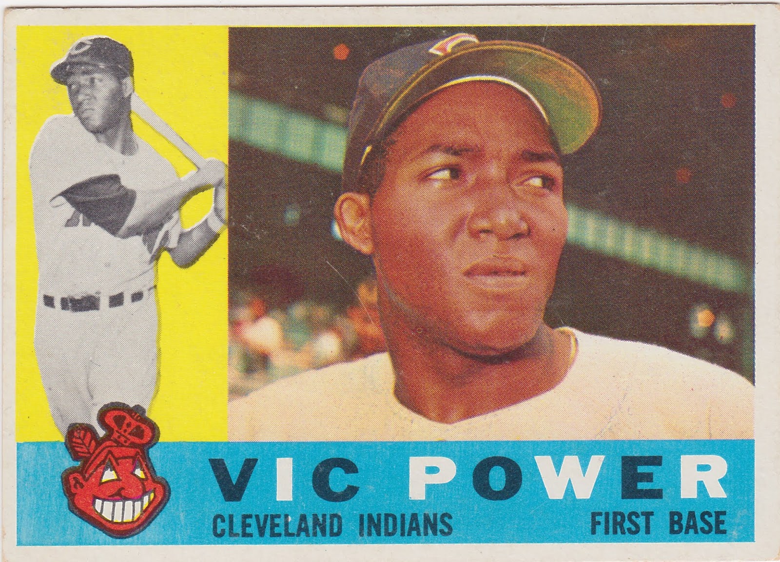 Horizontal Heroes: The 1960 Topps Set: #75 Vic Power