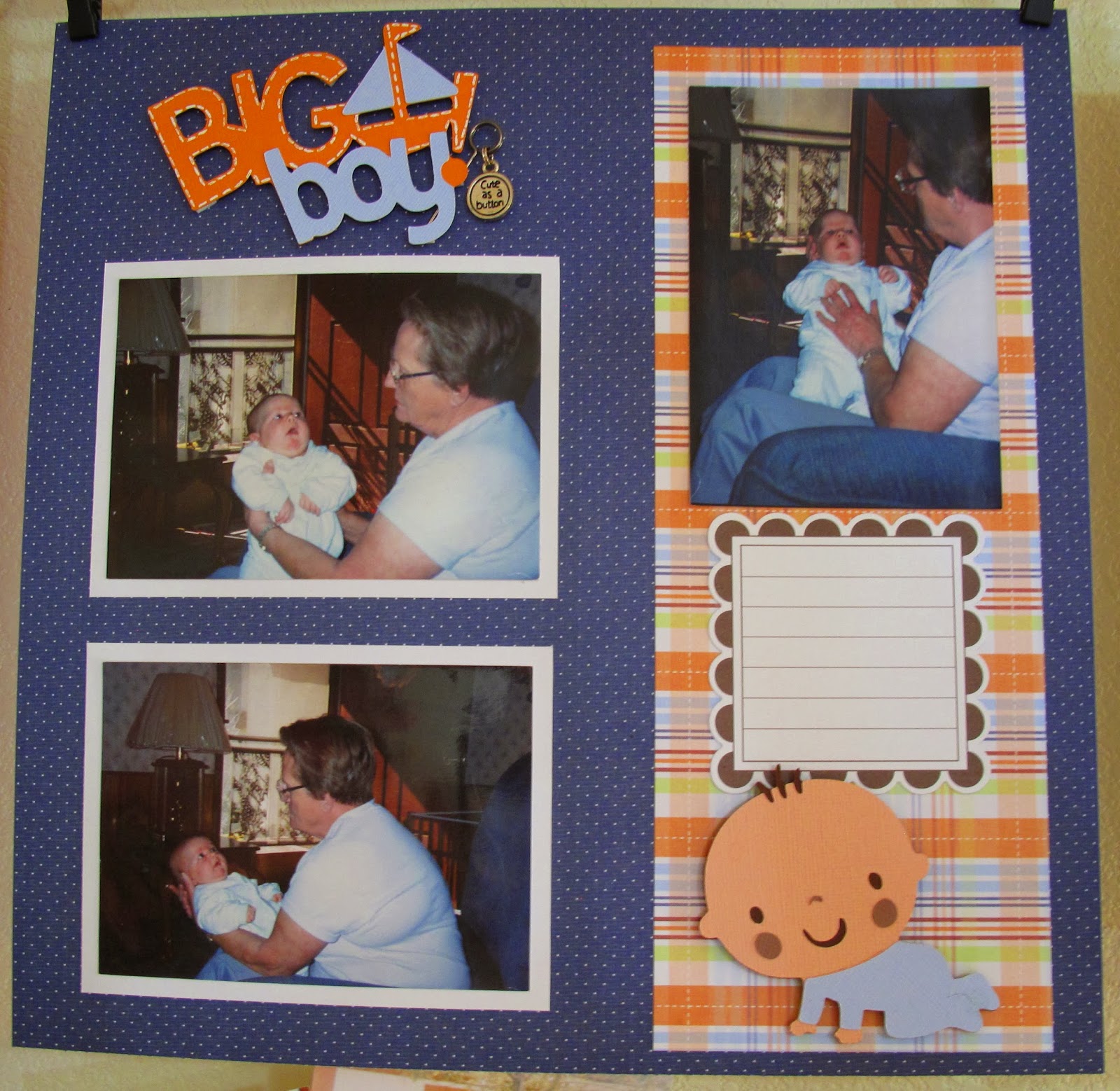 Cards By Cricut: Big Boy Layout
