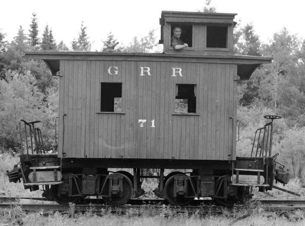 Just A Car Guy: Perry's Pride, a mighty small caboose, home made ...