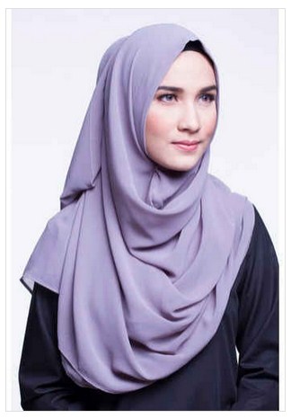 15 Contoh Gambar Hijab Modern Modis Yang Pas untuk Bersantai