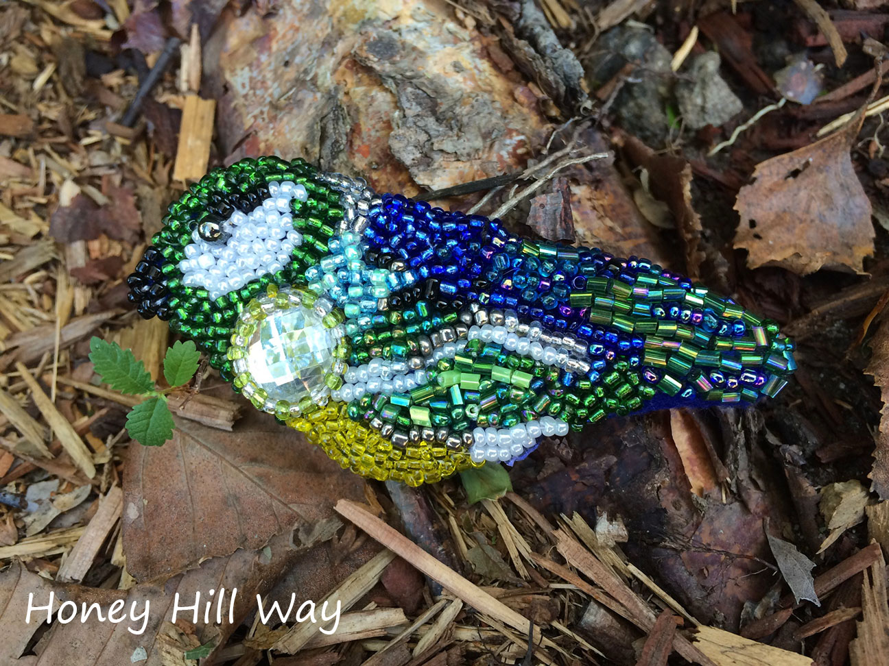 Honey Hill Way: Handmade Birdie pin