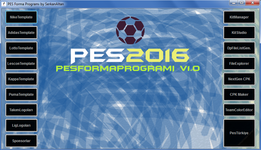 Pes Forma Programı v1.0 - Pes Türkiye