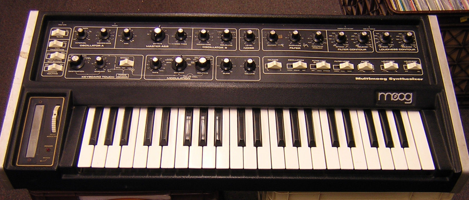 MATRIXSYNTH: MOOG MULTIMOOG Vintage Analogue Synthesizer 1978 with ...