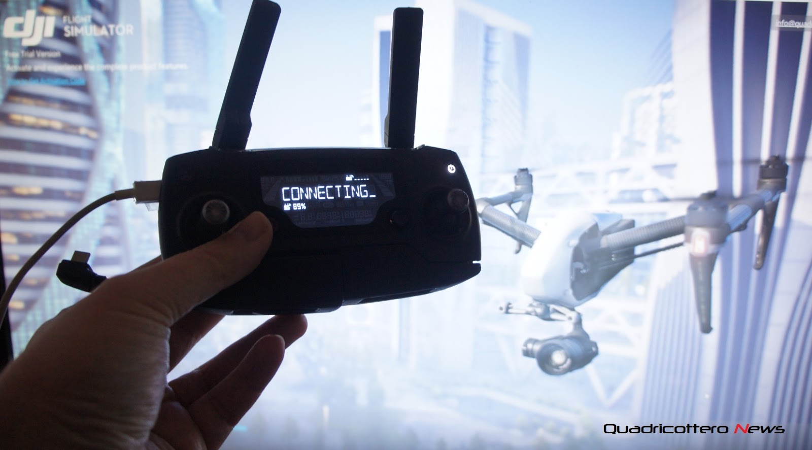 DJI Flight Simulator, ecco come far funzionare il radiocomando del ...
