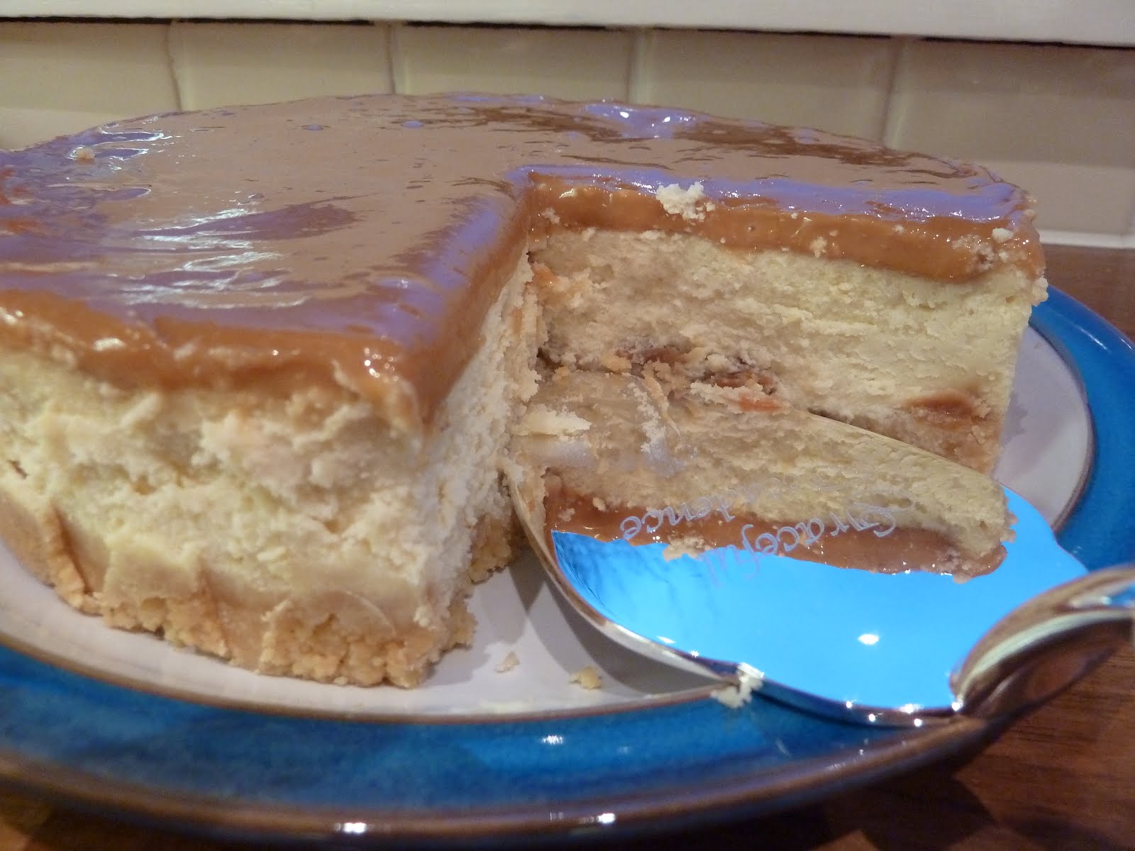 Graceful Decadence: Sticky toffee... cheesecake