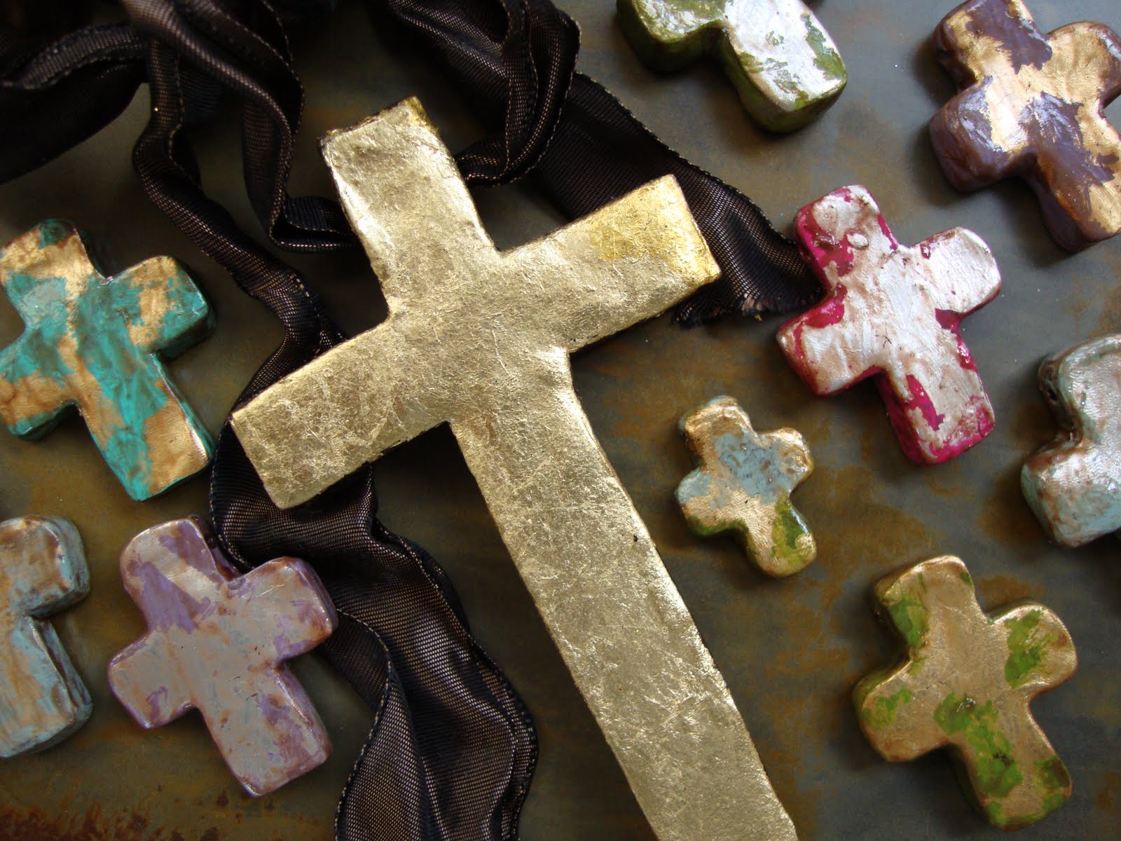 ACCENDO: Cruces en pasta de sal- Salt Dough Cross