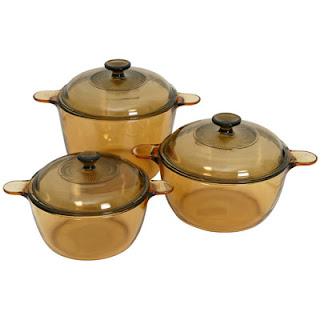 Colourful of Life: SET PINGGAN MANGKUK CORELLE, CORNINGWARE, VISIONS