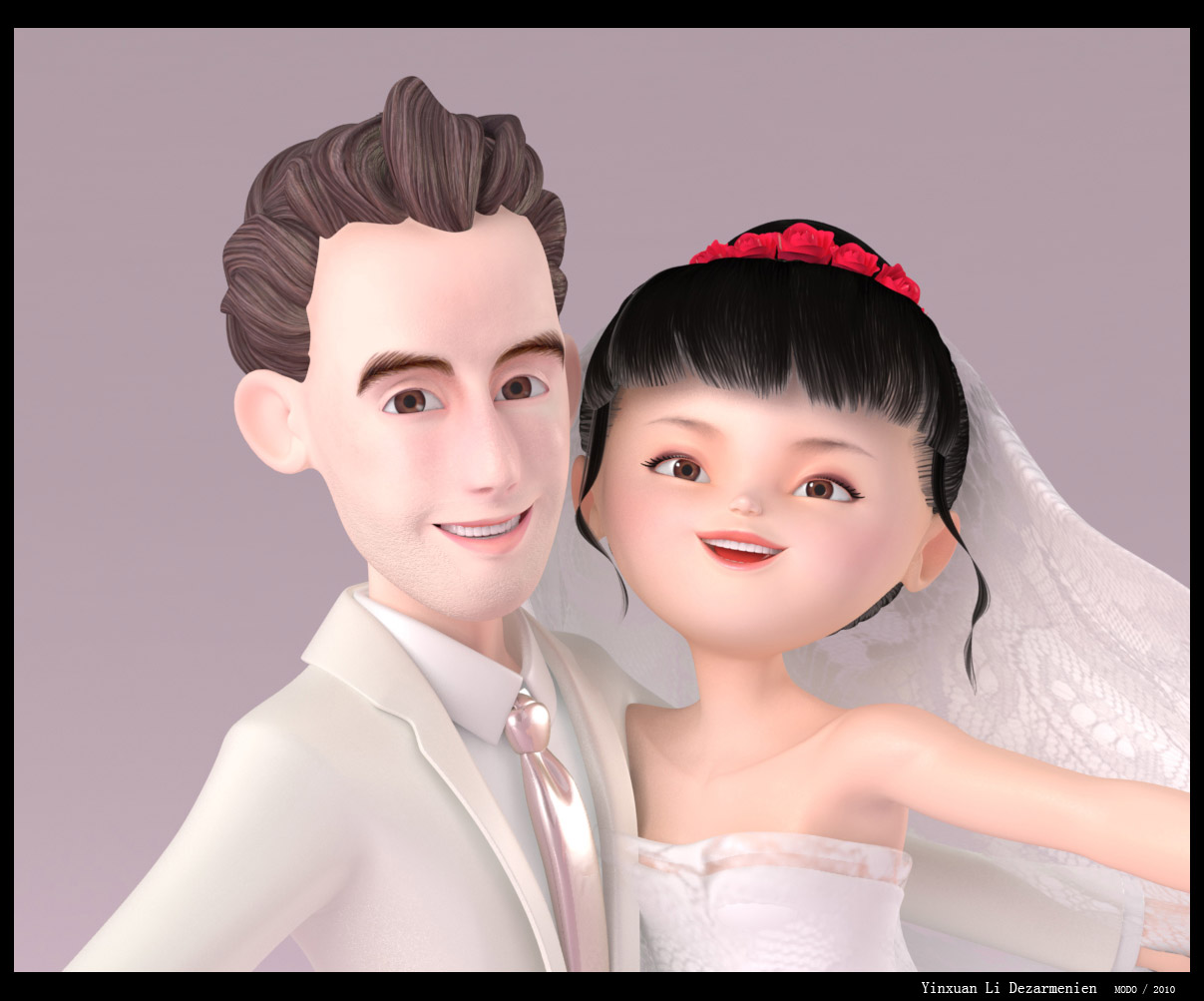 Lovely Characters By Yinxuan Li Dezarmenien Computer Graphics Daily News