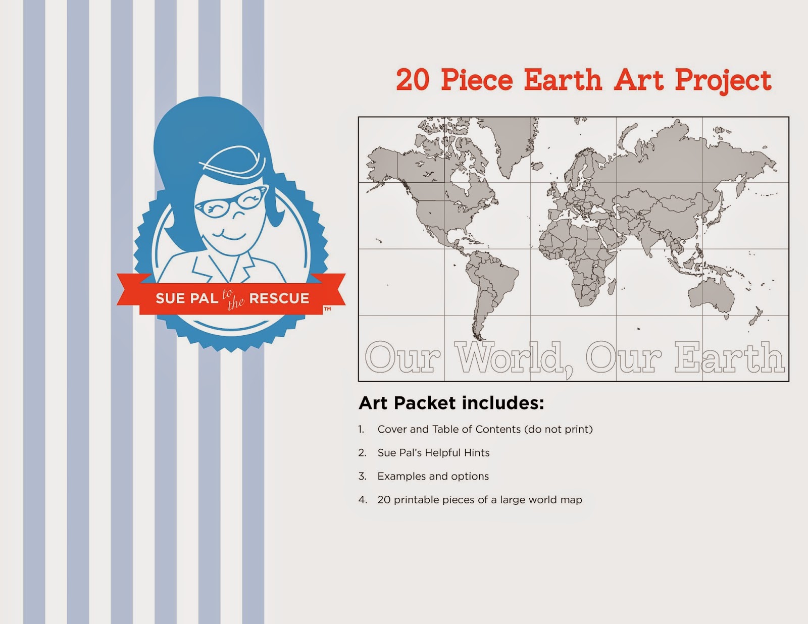 Sue Pal: Earth Day Art Project