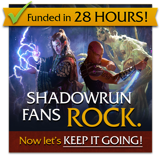 OMNIpixel: [OMG] Shadowrun Sequel a Kickstarter Success