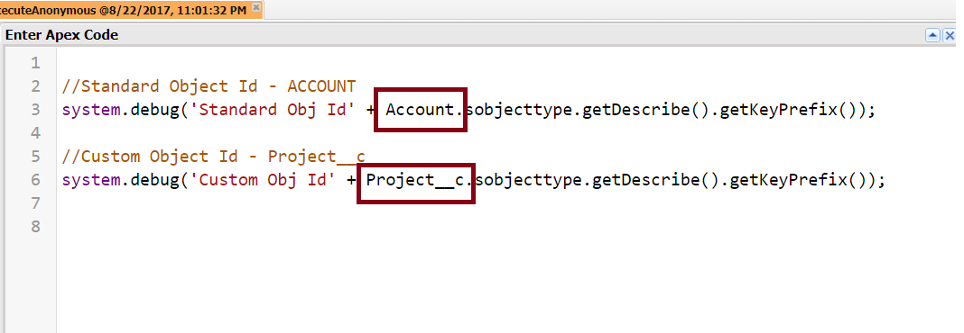 How to Find Salesforce Object Id (Custom / Standard) ~ Salesforce knowledge