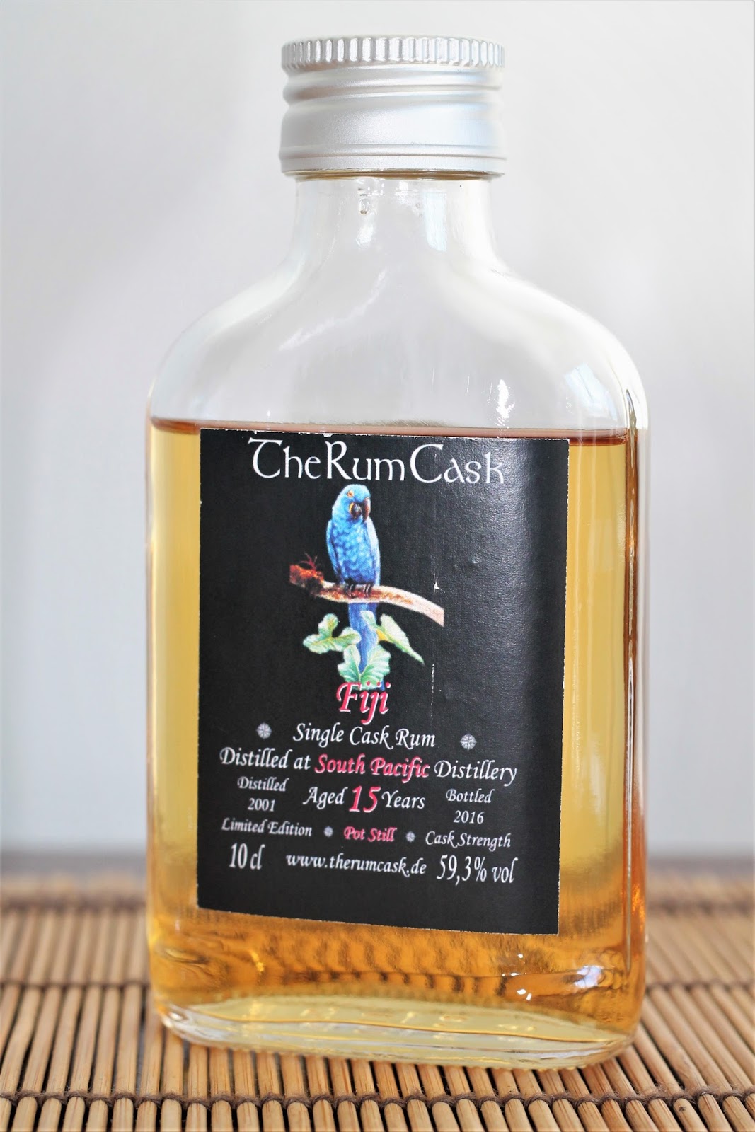 Barrel Aged Thoughts: The Rum Cask Fiji Rum 15 YO South Pacific 2001