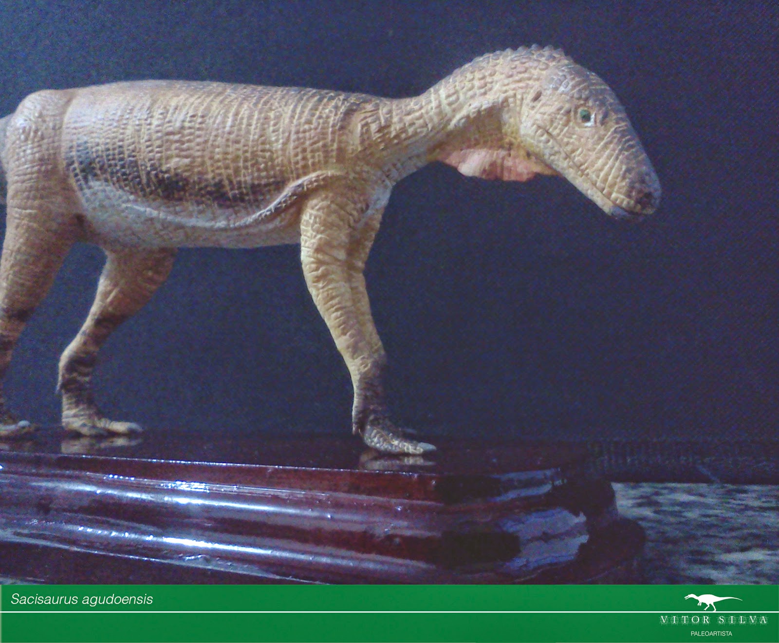 Vitor Silva - Paleoartista: Sacisaurus - Paleo Brasil