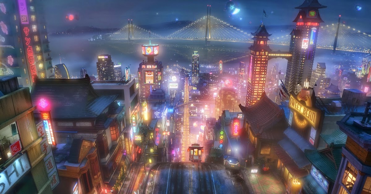 Animated Film Reviews New Big Hero 6 Artwork