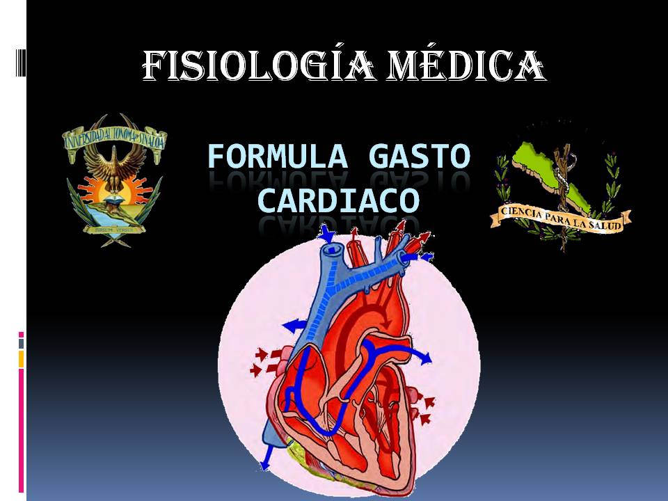 Fisiología de Omar Báez: Formula Gasto cardiaco