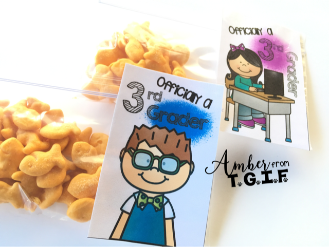 Celebrate the 3rd Day of 3rd Grade | All About 3rd Grade