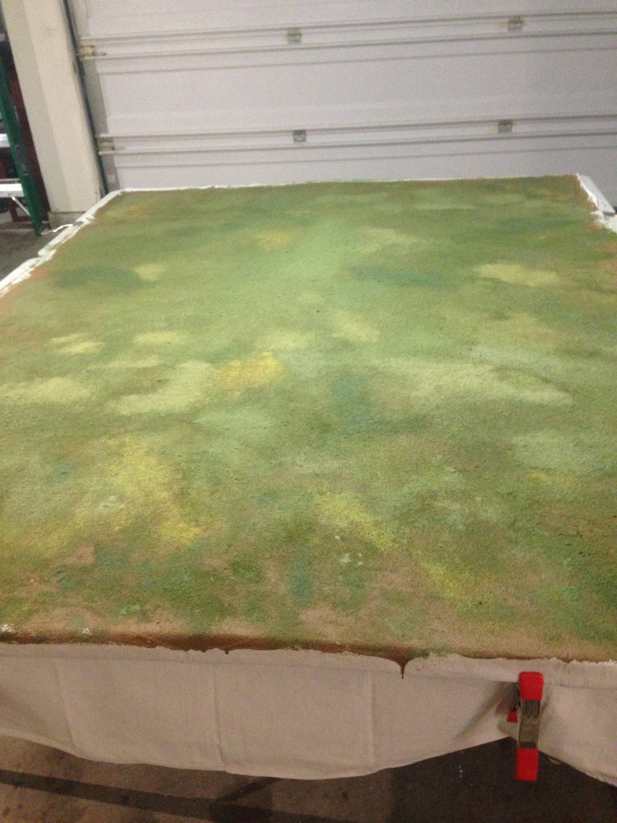 A Terrible Loss of Lead and Wealth : DIY wargame mat