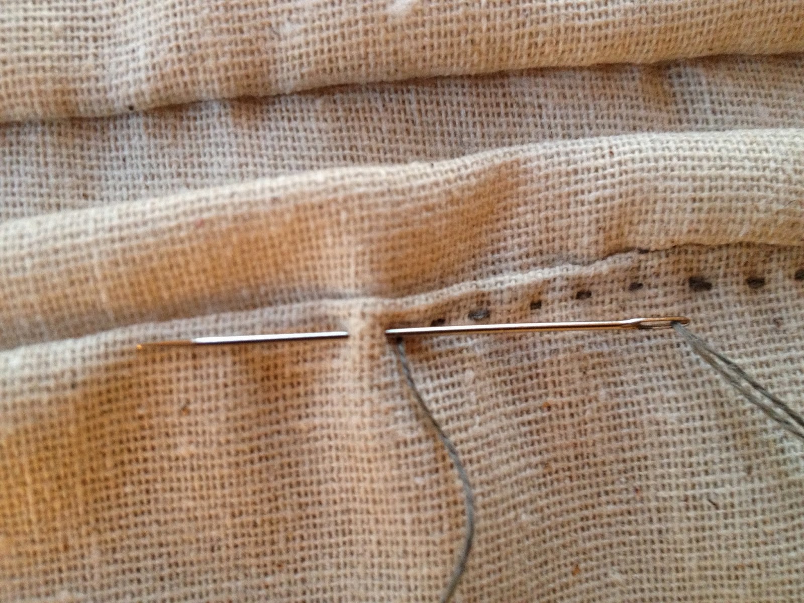 A Felling Stitch: Welt Pocket Construction