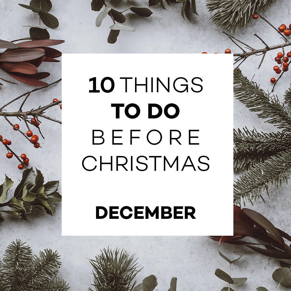 10 things to do before Christmas - in December | Fairytale Christmas