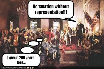 Imperfect America: Representation without Taxation...