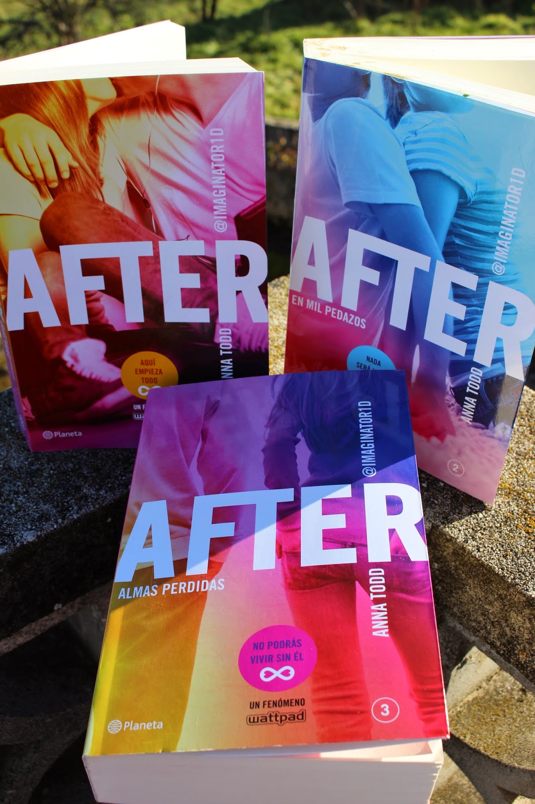 alii in the Wonderland: After 3. Almas perdidas - Anna Todd