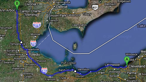 50 cc to Shining Sea: The Motorscooter Diaries: Cleveland, OH to Ann ...