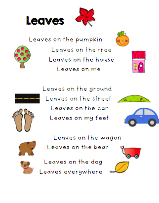 The Very Busy Kindergarten: October Poems for Poetry Box