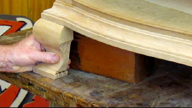 David Boeff Furniture Maker: Making the Ogee Bracket Feet Part 1 ...