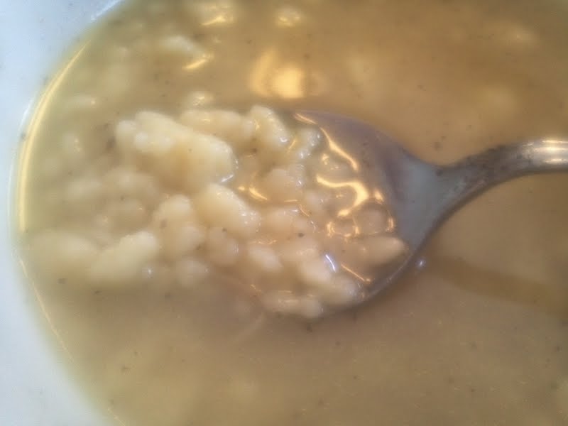 The Brown Goddess: Rivel Soup for the Soul...