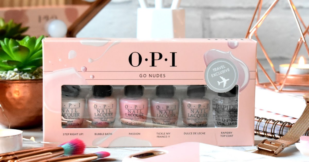 OPI Go Nudes Nail Polish Set