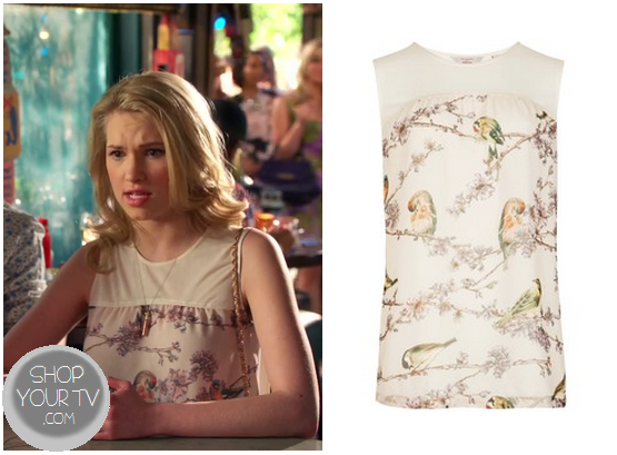 Hart of Dixie: Season 2 Episode 22 Magnolia's Bird Print Top | Shop Your TV
