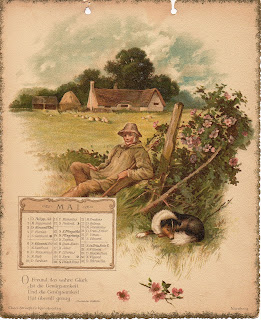 Maximum Embellishment: CALENDAR MAY AND JANUARY 1894