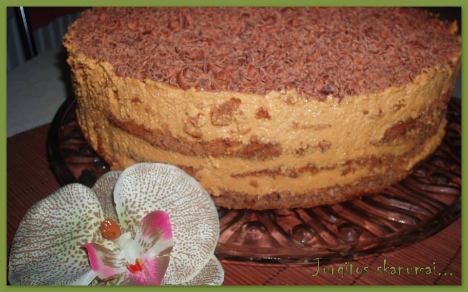 Jurgitos skanumai...: Tortas „Rududu“