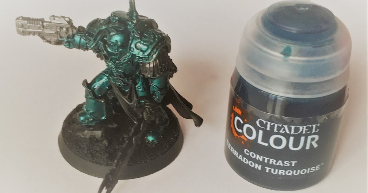 Warpstone Flux: Alpha Legion Painting using Contrast Paints