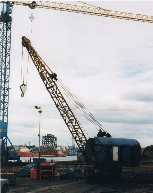 Tanfield Railway Blog: Moving the TDE Crane