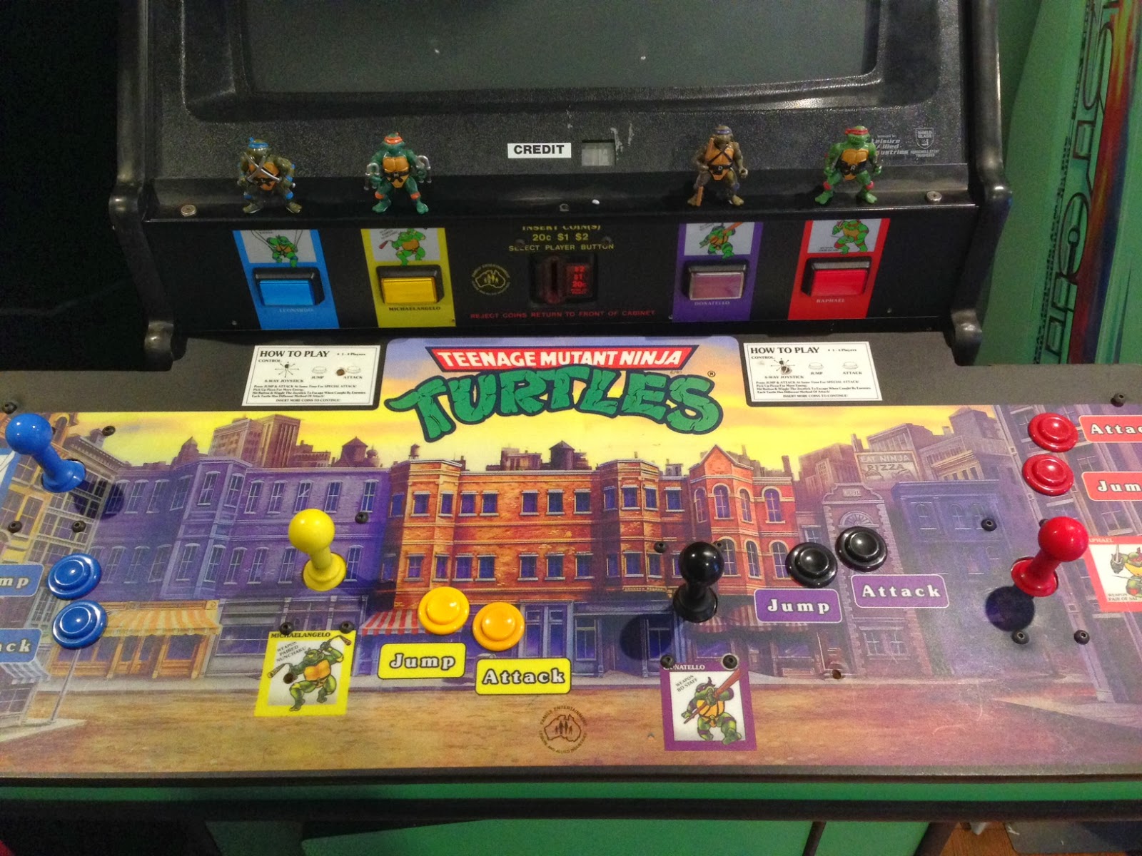 Capcom Addict: TMNT LAI arcade cab finished